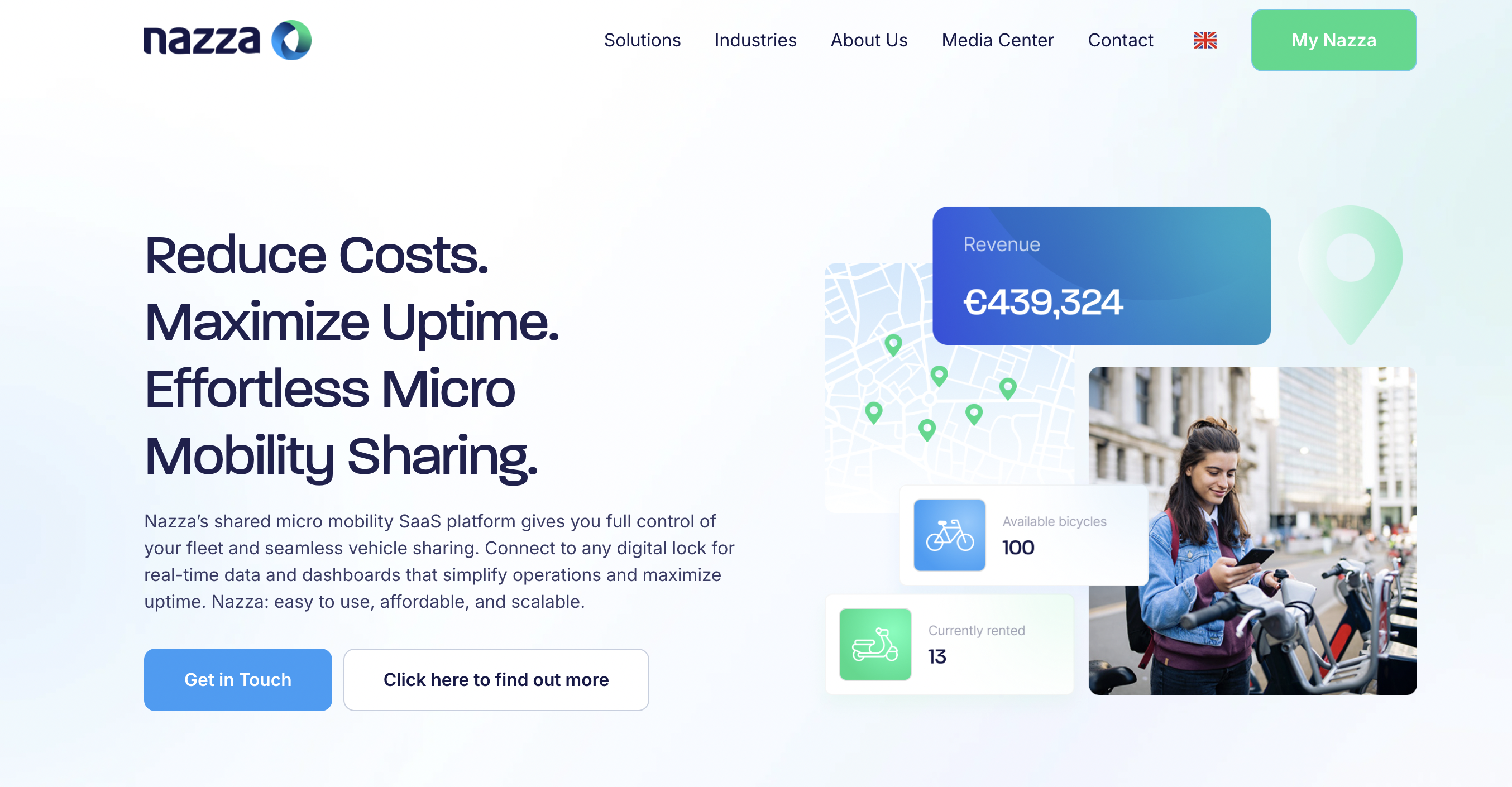 Nazza Launches Advanced Shared Micro-Mobility SaaS Platform